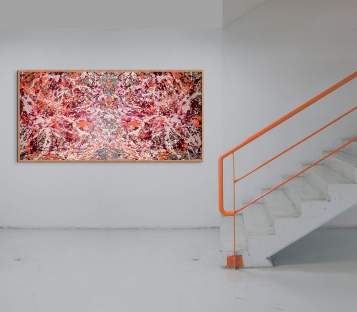 Fiery Fusion - Jordan Dallas - Paintings & Prints, Abstract, Other ...