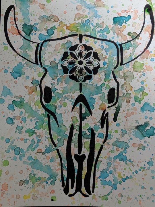 Skull - Alexandra Case Gallery of Art - Paintings & Prints, Animals ...