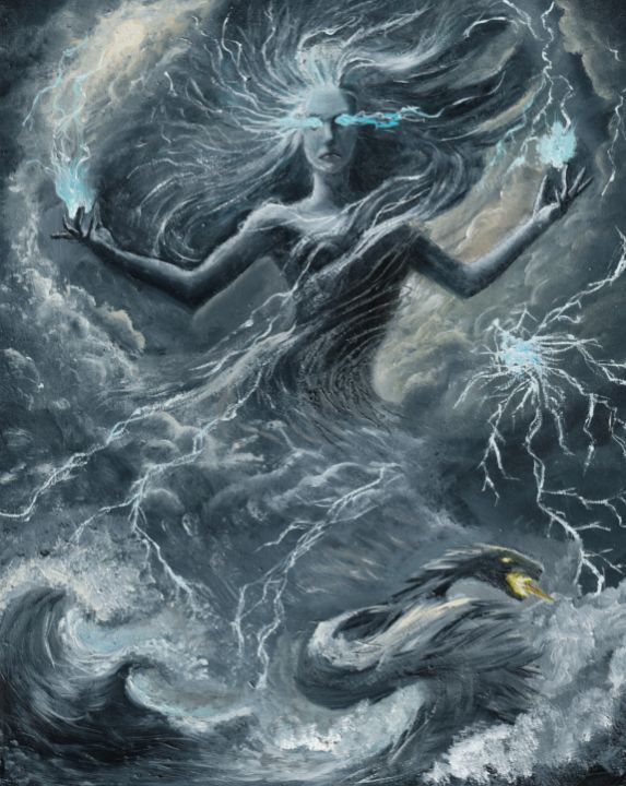 The Storm Warden - JJBurtis Art - Paintings & Prints, Fantasy ...