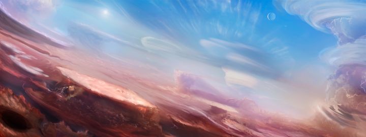 Jupiter's great red spot - GuilleBot - Digital Art & AI, Astronomy ...