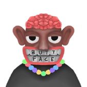 ButtFace - Paintings & Prints