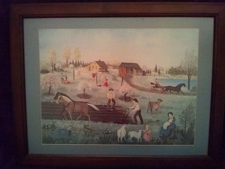 Martha Cahoon painting signed - Amanda's Millions - Paintings & Prints ...