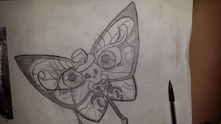 Butterfly of death - Mouseys art gallery - Drawings & Illustration ...