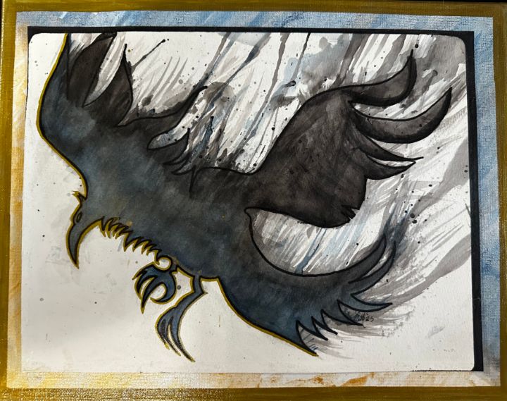 Crow for Sorrow - LilibithElizabethGenesis - Paintings & Prints ...