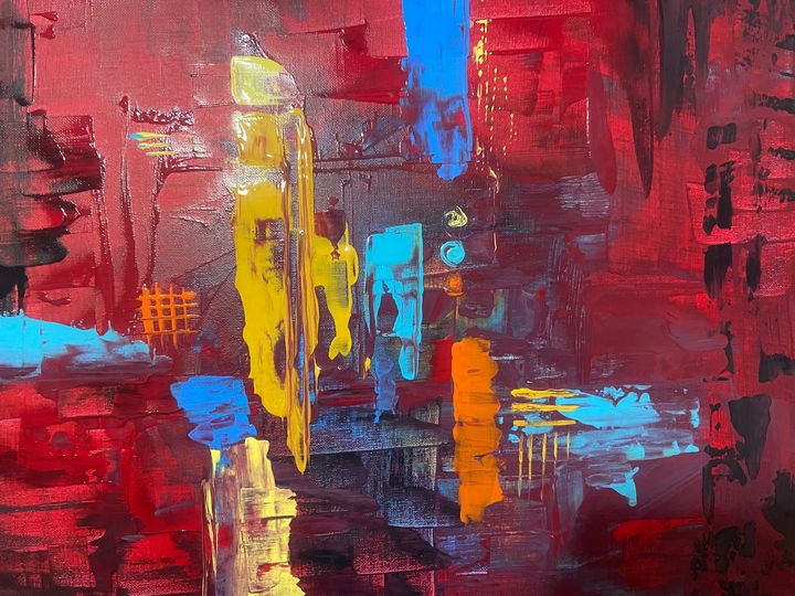 Landscape - Maria art gallery - Paintings & Prints, Abstract, Landscape ...