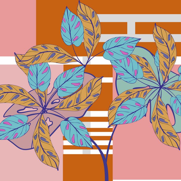 Leaf of Flowers - July Sublett - Paintings & Prints, Abstract, Other ...