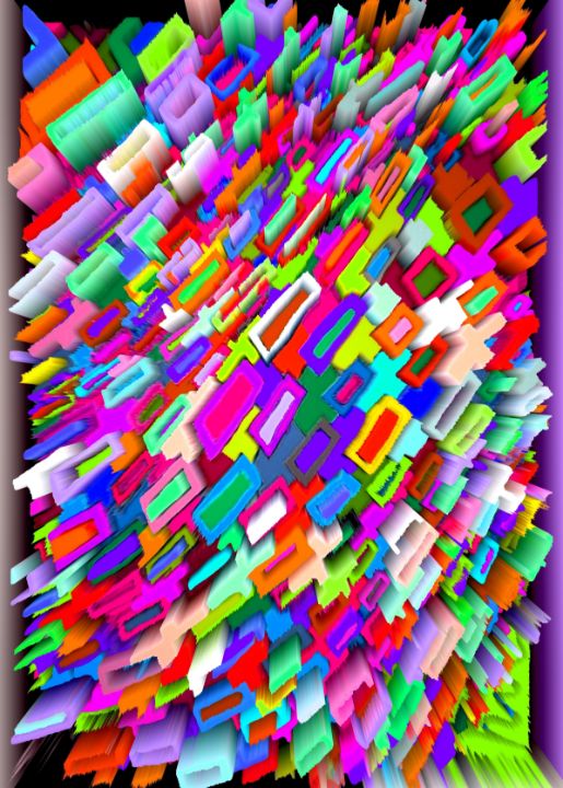 Strange Protrusion of Bricks - Danny Sherwood's Art - Paintings ...