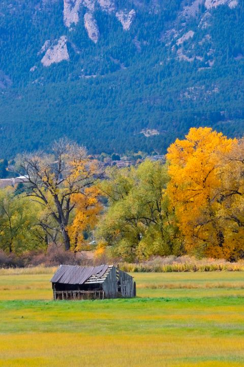 Fall Mountain Shack - Natural Beauty - Photography, Landscapes & Nature ...