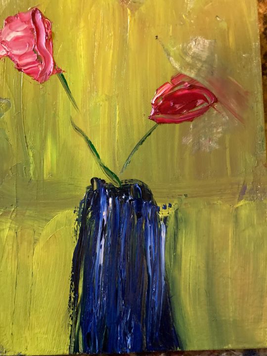 Tulips - Louise Gibler Art - Paintings & Prints, Abstract, Other ...