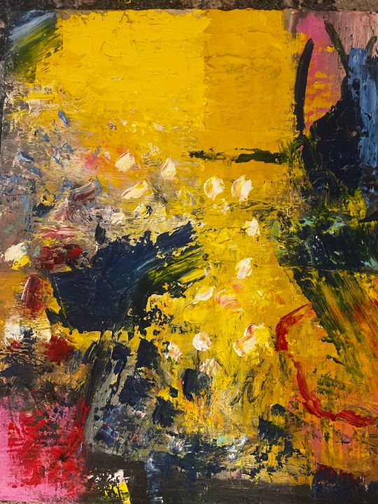 Calm and Chaos - Louise Gibler Art - Paintings & Prints, Abstract ...