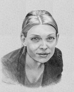 Amber pencil portrait - Tim Harrison - Drawings & Illustration, People ...
