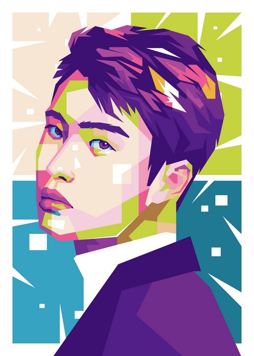 EXO DO POP ART ILLUSTRATION - Rochefort Artwork - Digital Art & AI ...