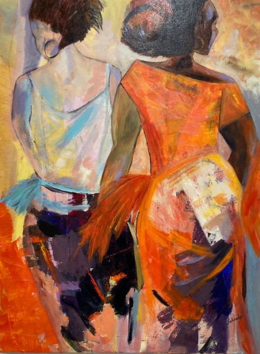 Congo Dance - Sohraby - Paintings & Prints, People & Figures, Dance ...