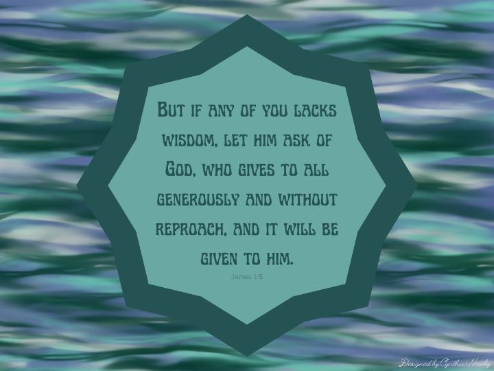 James 1 Verse 5 - Cindy's Creative Corner - Paintings & Prints ...