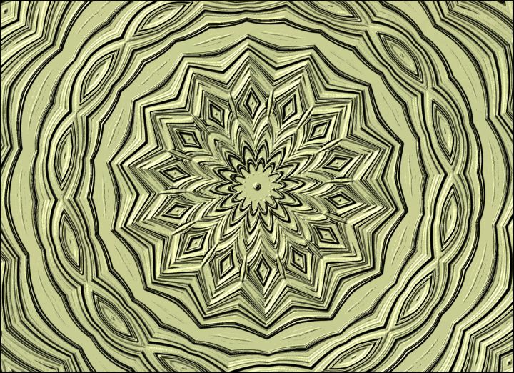 Yellow Kaleidoscope - Cindy's Creative Corner - Digital Art & AI ...