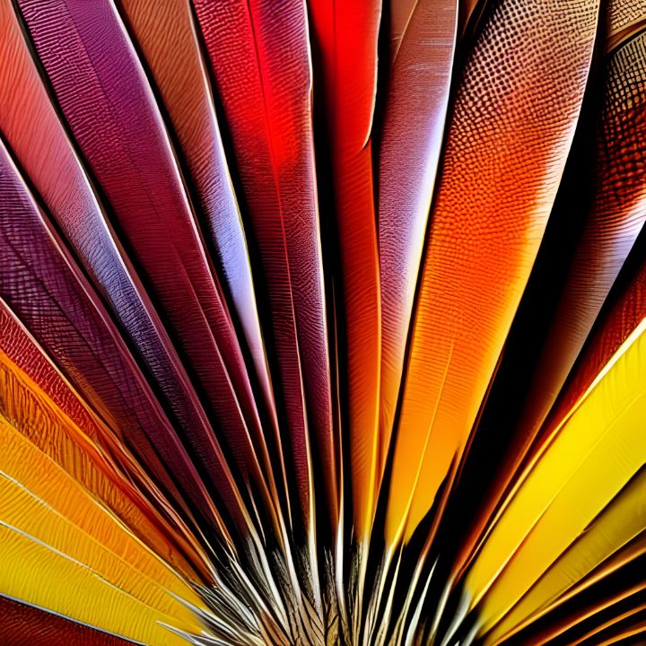 Autumn Feathers - Cindy's Creative Corner - Digital Art & AI, Animals ...