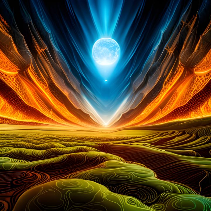 Alien Moon - Cindy's Creative Corner - Digital Art & AI, Fantasy ...