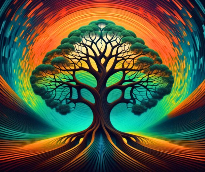 Fractal Tree 2025 - Cindy's Creative Corner - Digital Art & AI, Flowers ...