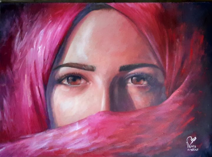 Hope eyes - Monamoon - Paintings & Prints, People & Figures, Other ...