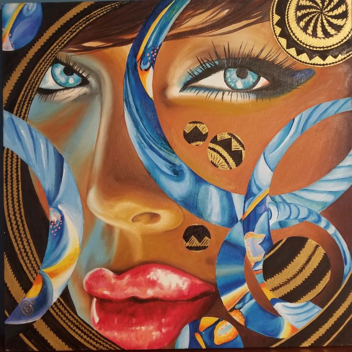 Morena - LuisEsArte - Paintings & Prints, Ethnic, Cultural, & Tribal ...