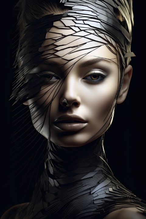 Geometric Woman - Salander Studio - Photography, People & Figures ...