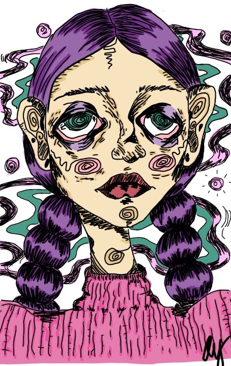 Tired - Avs Art - Paintings & Prints, Abstract, Color - ArtPal