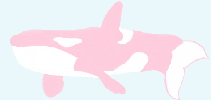 Pink Orca - Al.AXCVIII - Digital Art & AI, Animals, Birds, & Fish ...