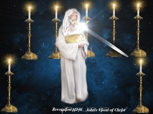 John's Vision of Jesus - DIVINE CREATIONS - Digital Art, Religion ...