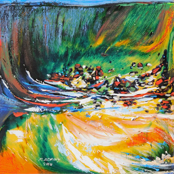 magdy adawy 2004 - magdy adawy - Paintings & Prints, Abstract, Color ...