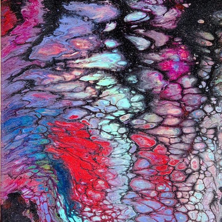 Untitled - KelArt Studio - Paintings & Prints, Abstract, Movement - ArtPal