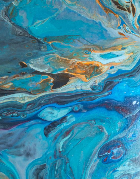 Abstract Acrylic Fluid Art - KelArt Studio - Paintings & Prints ...