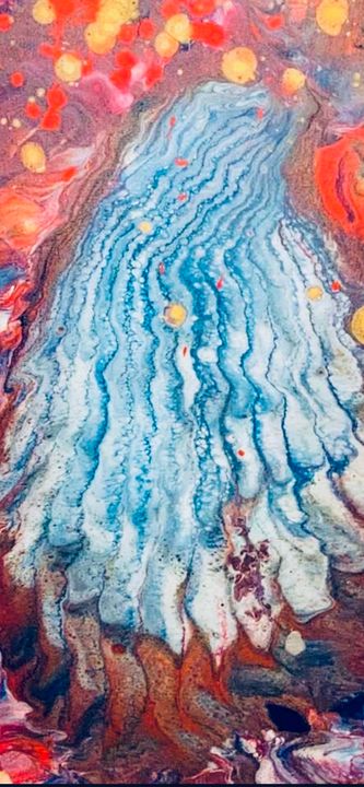 BORN FREE - KelArt Studio - Paintings & Prints, Abstract, Figurative ...