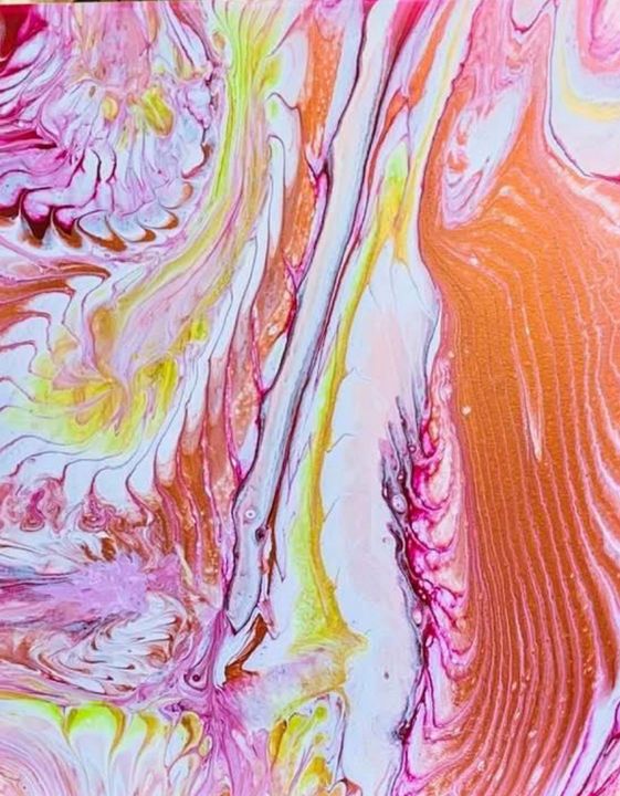 Untitled - KelArt Studio - Paintings & Prints, Abstract, Movement - ArtPal