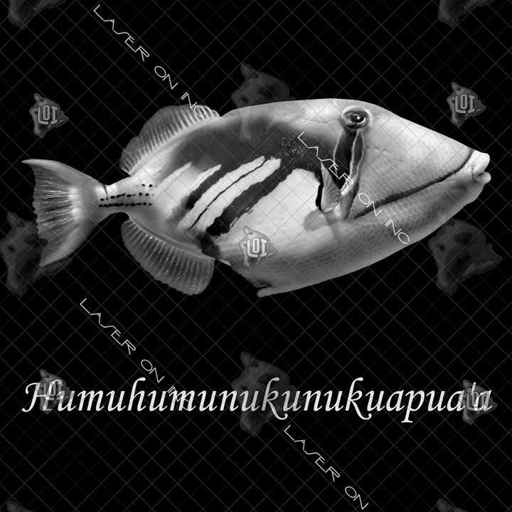 fish-humu-w-txt - Laser On Inc - Crafts & Other Art, Other Crafts & Art ...