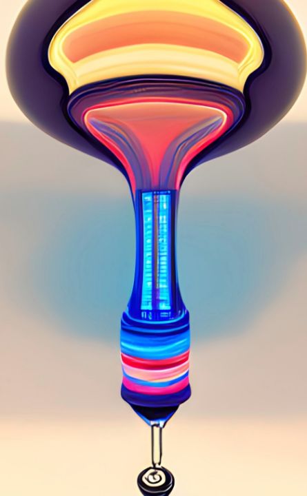 Surreal Light Bulb 10 - THEGLOWINGBROCCOLI - Digital Art & AI, Abstract ...