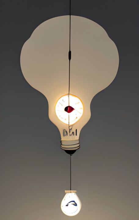 Surreal Light Bulb 04 - THEGLOWINGBROCCOLI - Digital Art & AI, Abstract ...