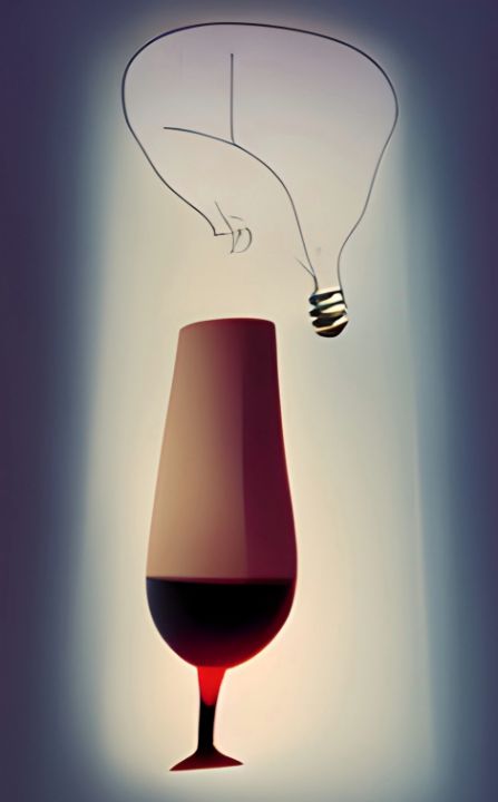 Surreal Light Bulb 15 - THEGLOWINGBROCCOLI - Digital Art, Abstract, Man ...