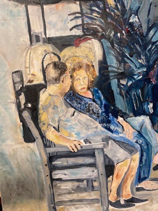 Old Friends - The Art of Robert G. Fishman - Paintings & Prints, People ...