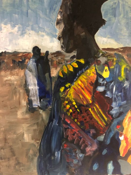 A Walk in the Desert - The Art of Robert G. Fishman - Paintings ...