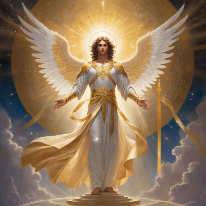 Archangel Sandalphon - Genesis Artis - Digital Art & AI, Religion ...