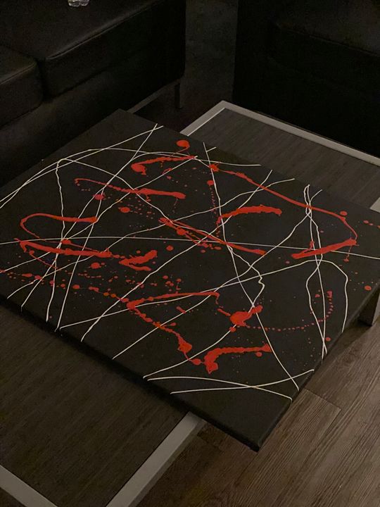 Crime Scene - Abstract in Reese’s Eyes - Paintings & Prints, Abstract ...