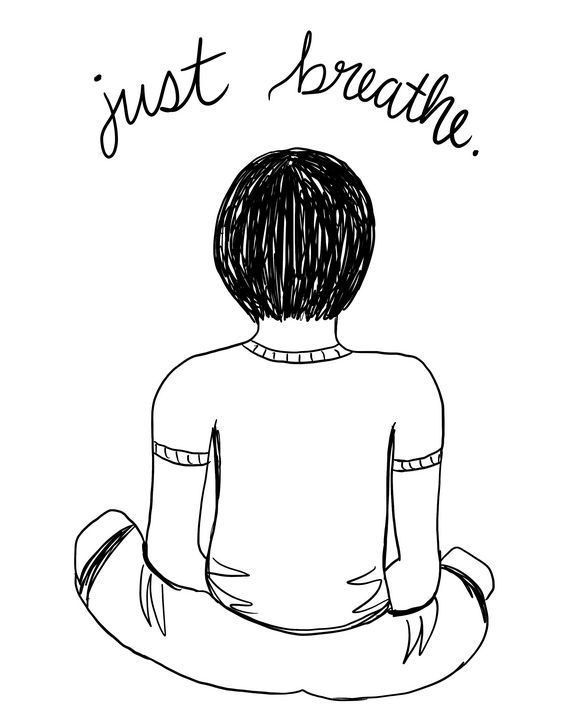 Just Breathe (for men) - M Gettinger Designs - Drawings & Illustration ...