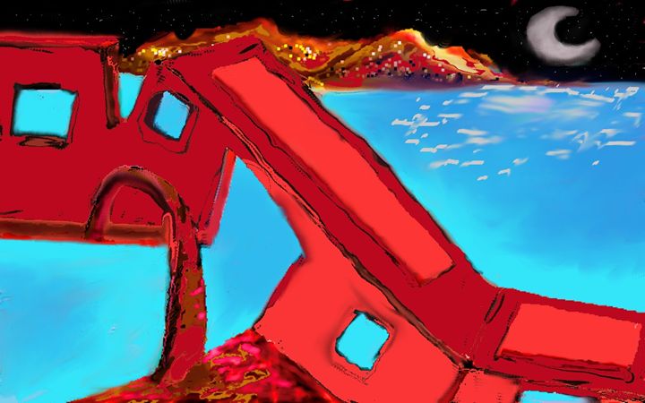 the sea of antibes - the french riviera paintings by gary trigg ...