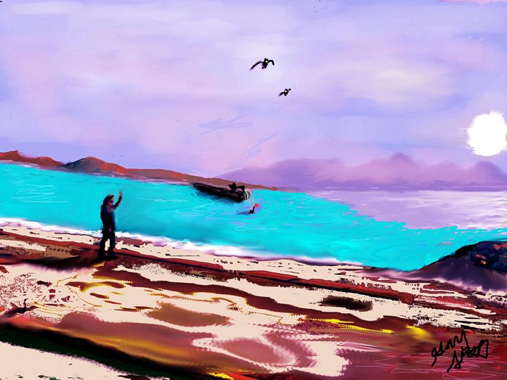 love is out there riviera - the french riviera paintings by gary trigg ...