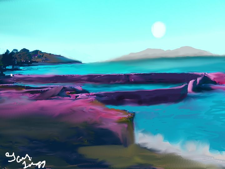 ancient riviera - the french riviera paintings by gary trigg ...