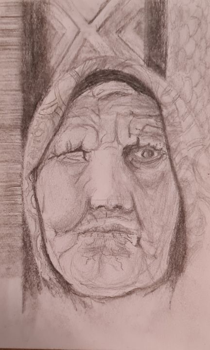Face of Wisdom - Visual Happiness by Sandy - Drawings & Illustration ...