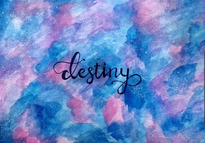 Destiny Frame - Colour Crush - Paintings & Prints, Abstract, Text - ArtPal