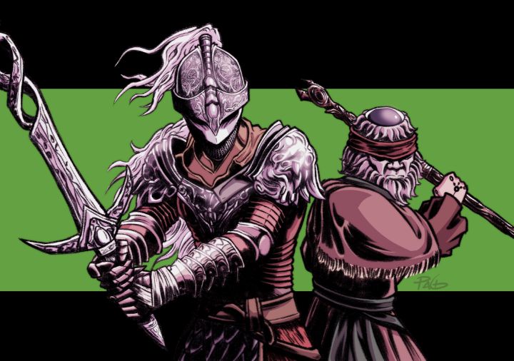 Vargram and Wilhelm - Pat Gee Art - Drawings & Illustration, Fantasy ...