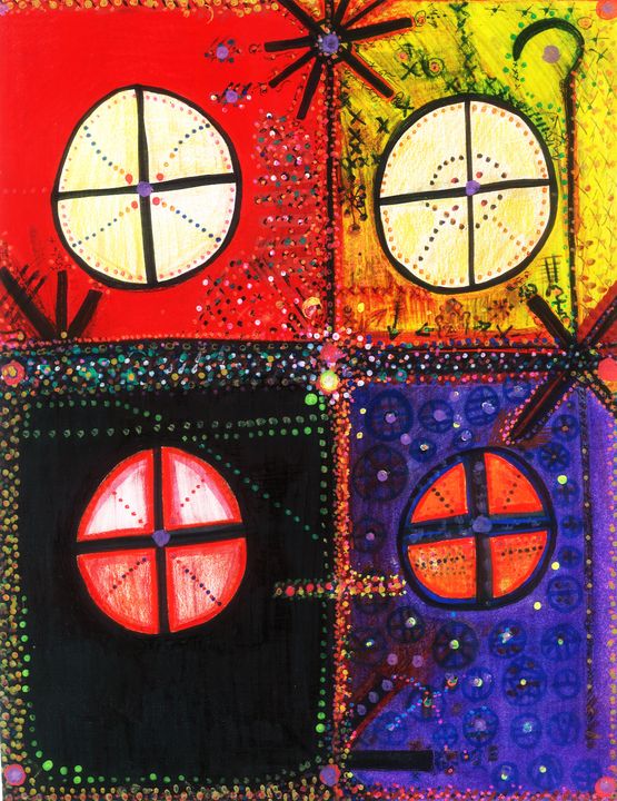 Kemetic Ancestral Skies - Ascension Art by Delilah Sesson - Drawings ...
