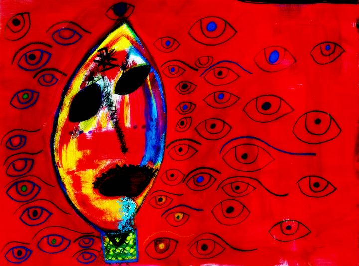 Eyes of Esu - Ascension Art by Delilah Sesson - Drawings & Illustration ...